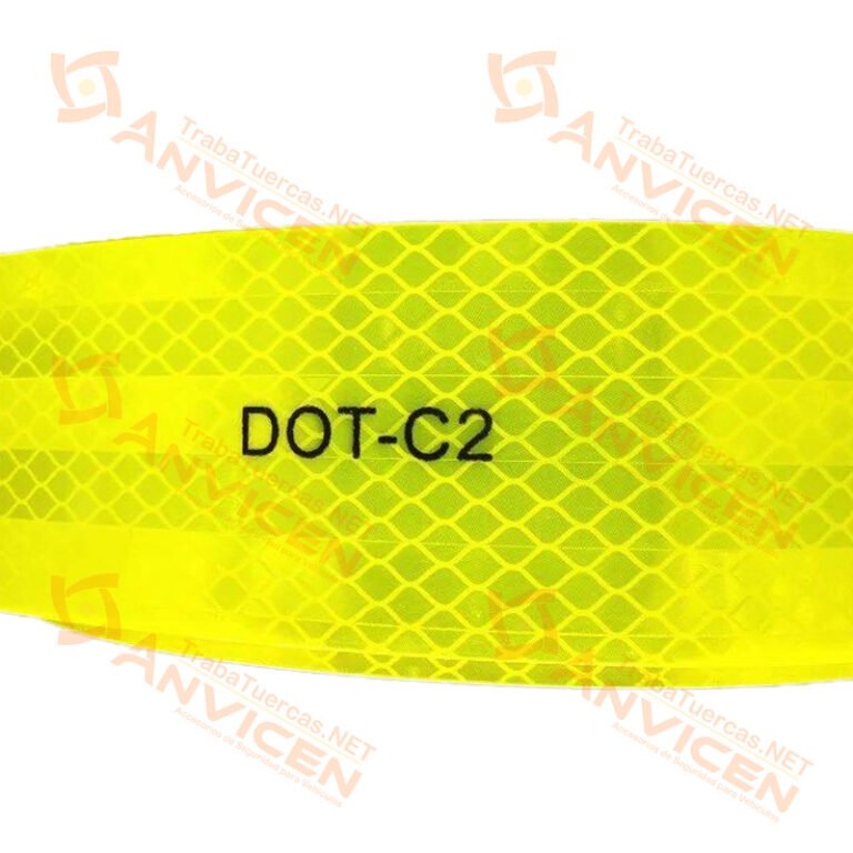 DOT-C2 CINTA REFLECTANTE VERDE LIMÓN PARA CAMIONETAS - TrabaTuercas.NET - Accesorios de ...